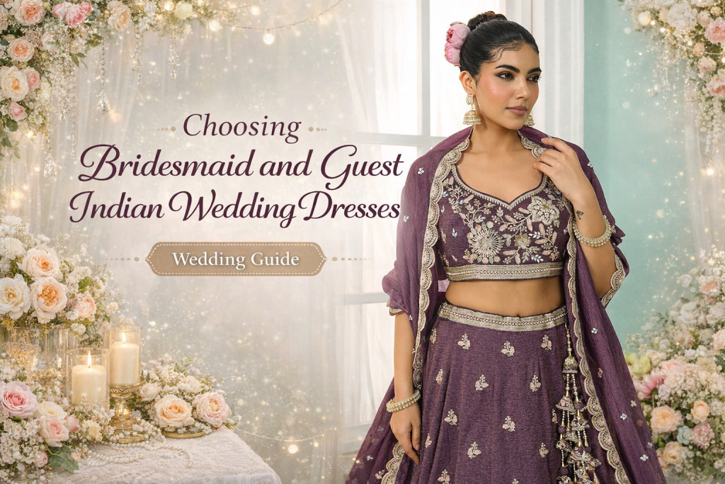Choosing Bridesmaid and Guest Indian Wedding Dresses